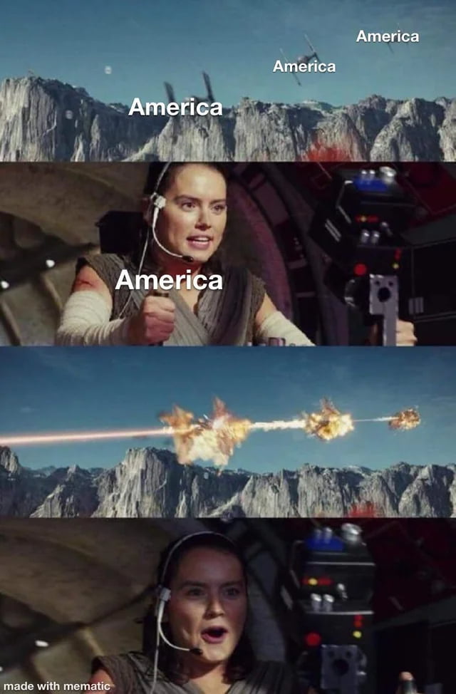 America, meet America. America, this is America - 9GAG
