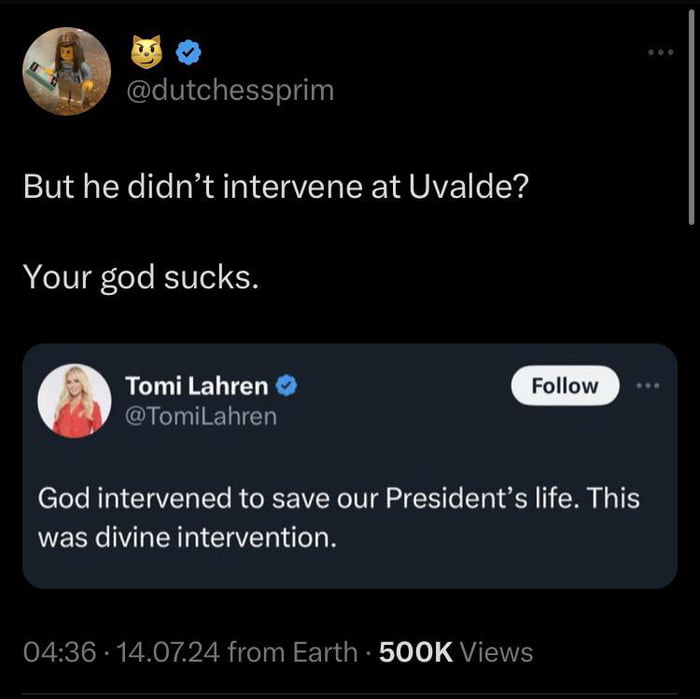 Divine intervention - 9GAG