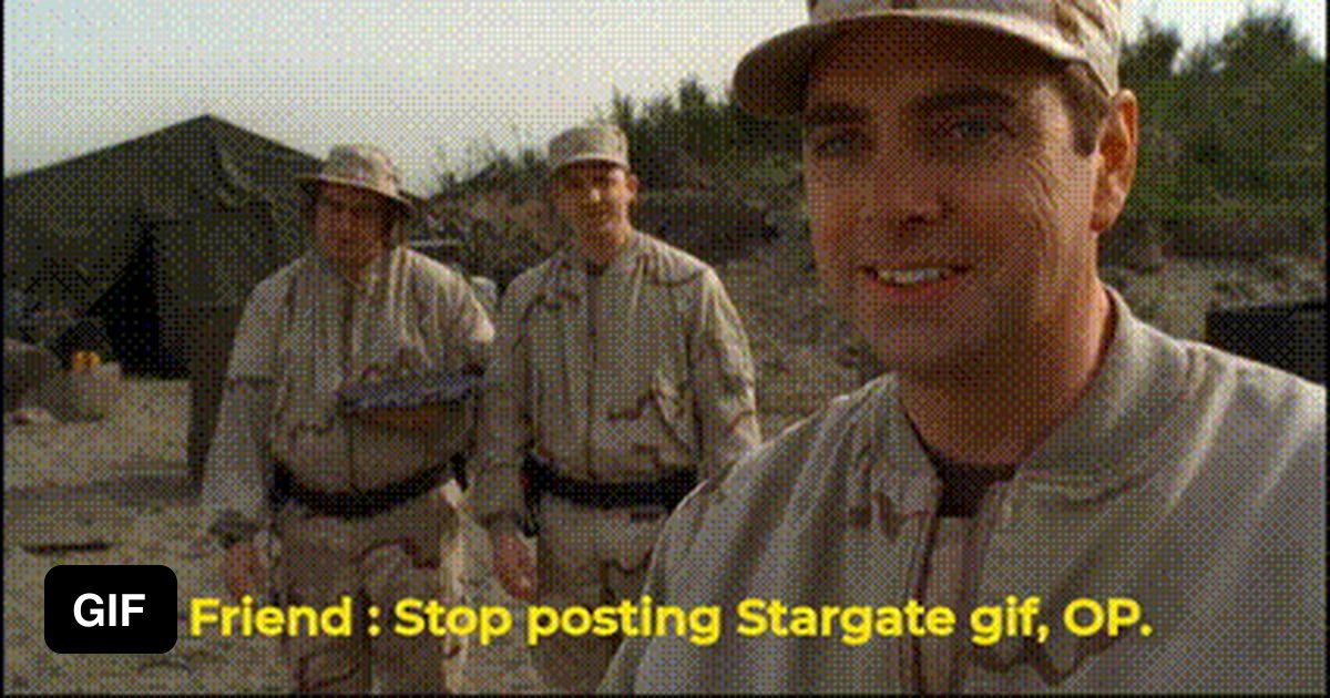 Another Stargate gif 5 (S6E05) - 9GAG