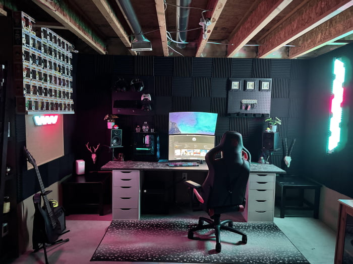 New house. Basement set-up. - 9GAG