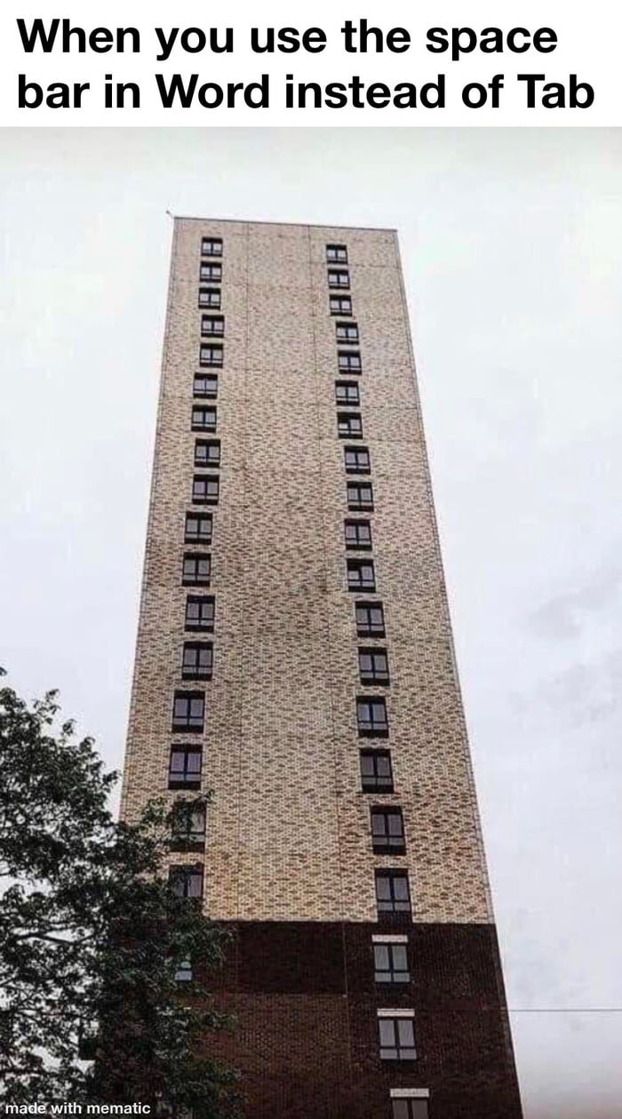 It’s aligned. Trust me - 9GAG