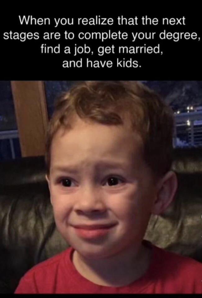 Adulthood really came with no pause button🥲 - 9GAG