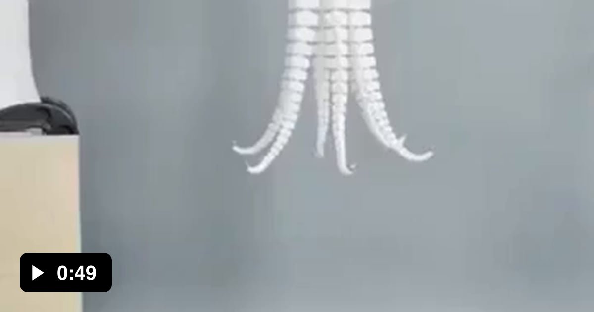 Octopus inspired SpiRobs Robotics Arm: - 9GAG