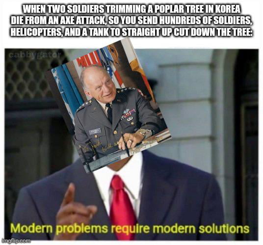 When you take 'modern problems require modern solutions' to a whole new ...