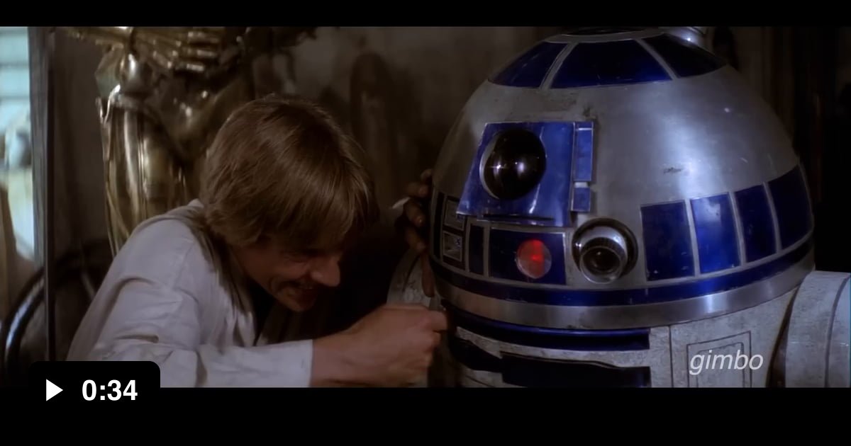 Luke plays the wrong hologram - Gimbo - 9GAG