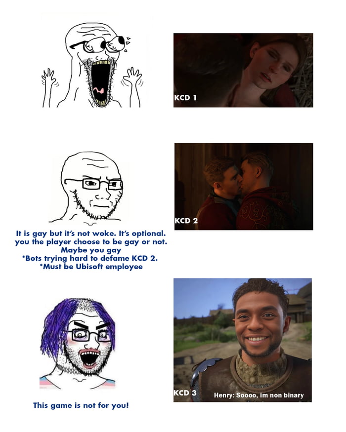 How KCD fan boy evolve through the years - 9GAG