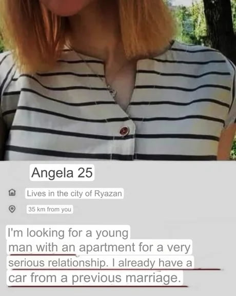 Average Russian tinder profile - 9GAG