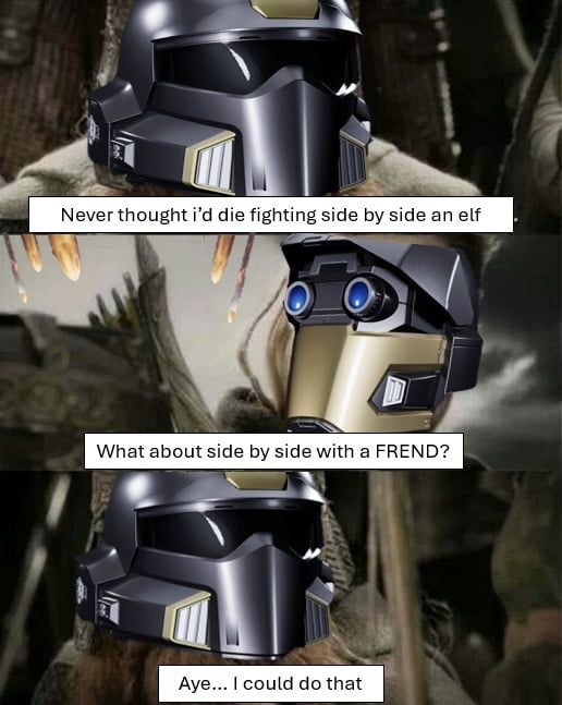 Wdie side by side with a frend - 9GAG