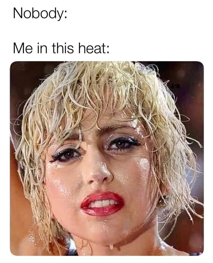 Current mood in this heatwave - 9GAG