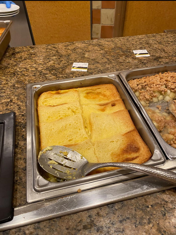 Bread pudding from MGM Grand buffet - 9GAG