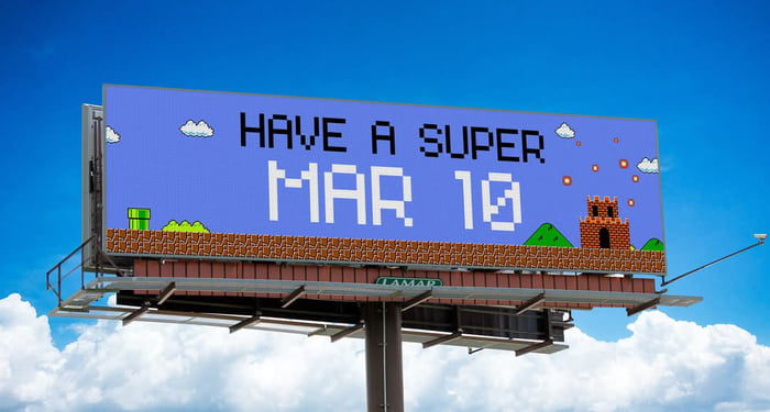 Happy mario day - 9GAG