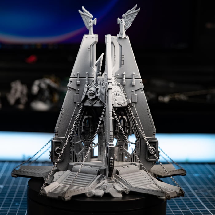 Wip Dark Angels drop pod - 9GAG