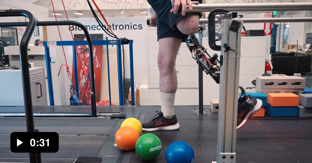 This is how we roll with the new bionic knee - 9GAG