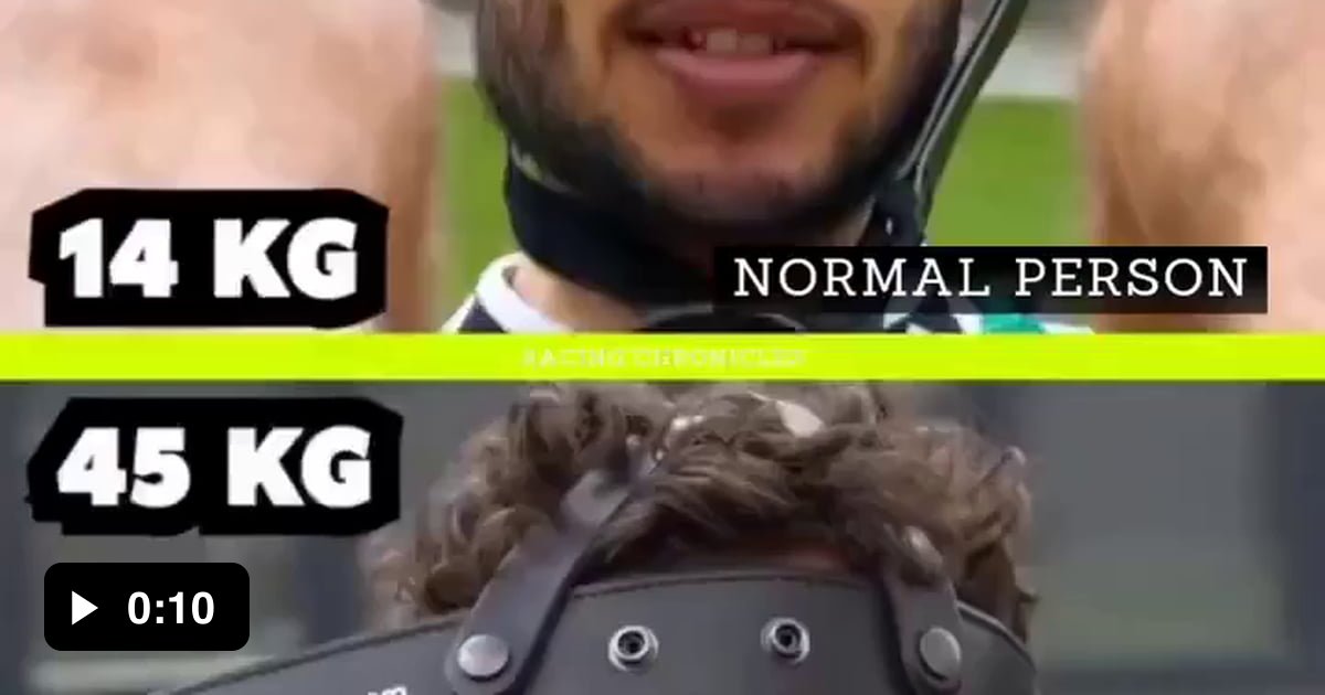 The neck strength of F1 drivers - 9GAG