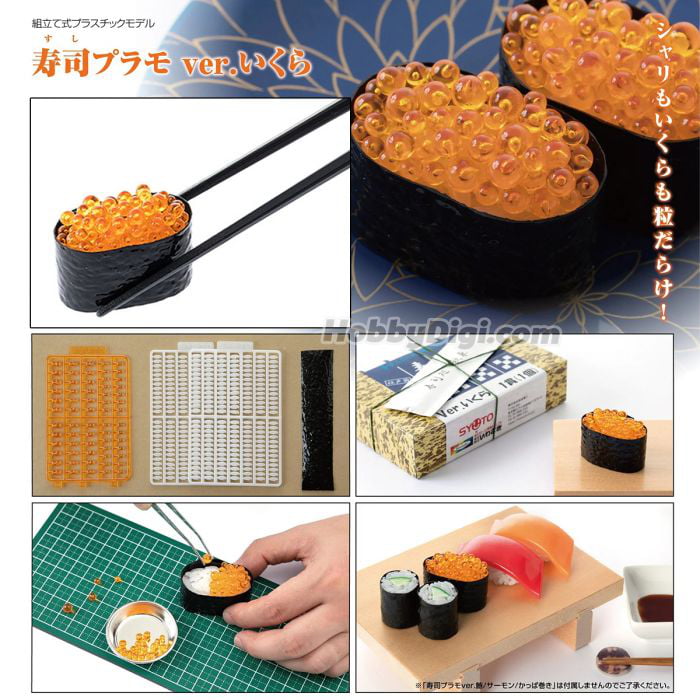 Ikura sushi model kit... (384 grains of rice included) - 9GAG