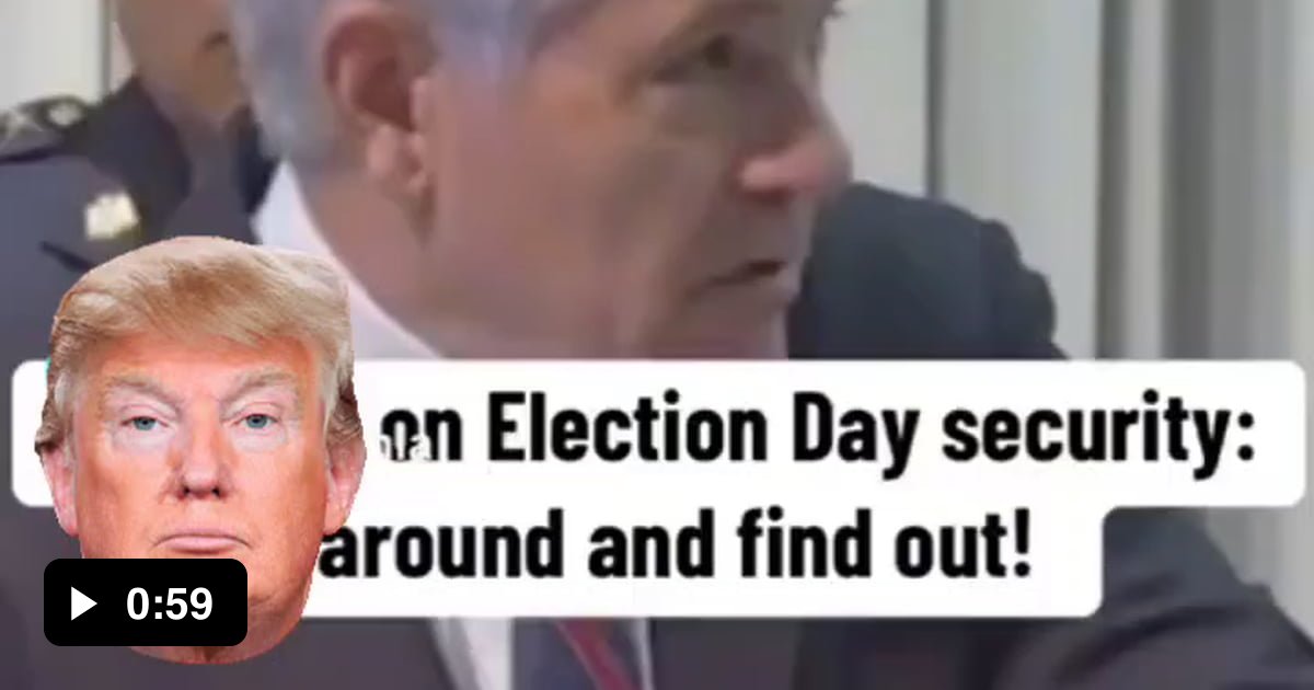 Now I wonder just exactly who's he talking about. Using their "FAFO" line too. Classic lol - 9GAG