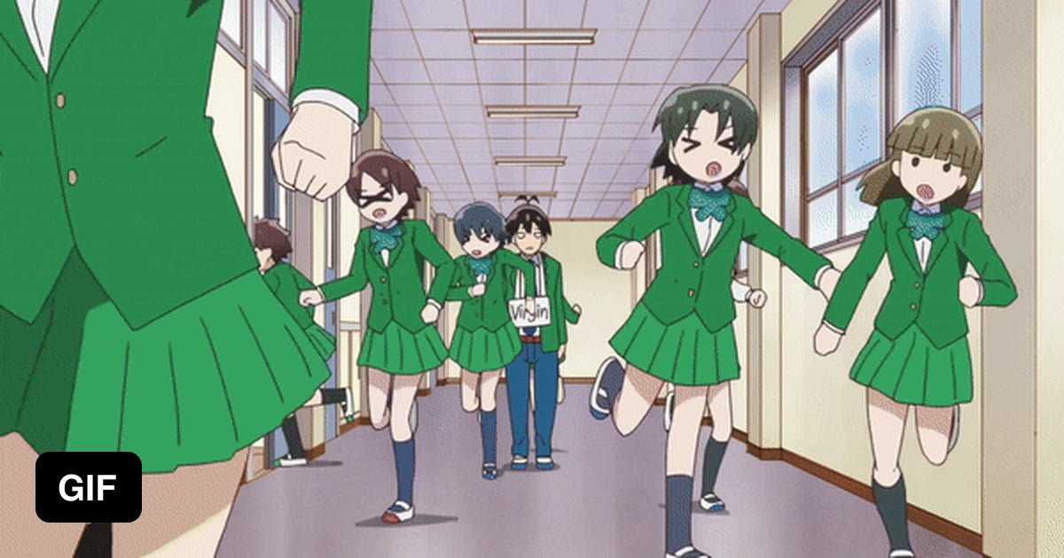 Run, it's a virgin! - 9GAG