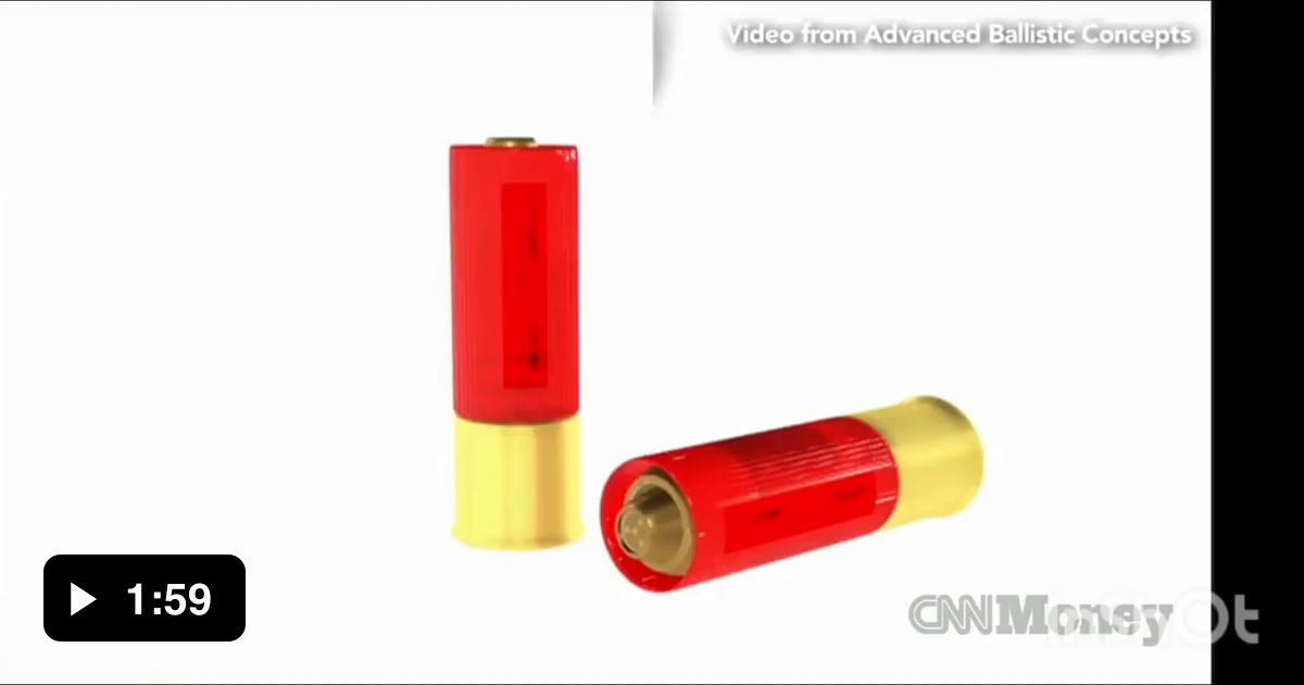 Demonstration on how Multi Impact Bullets work - 9GAG