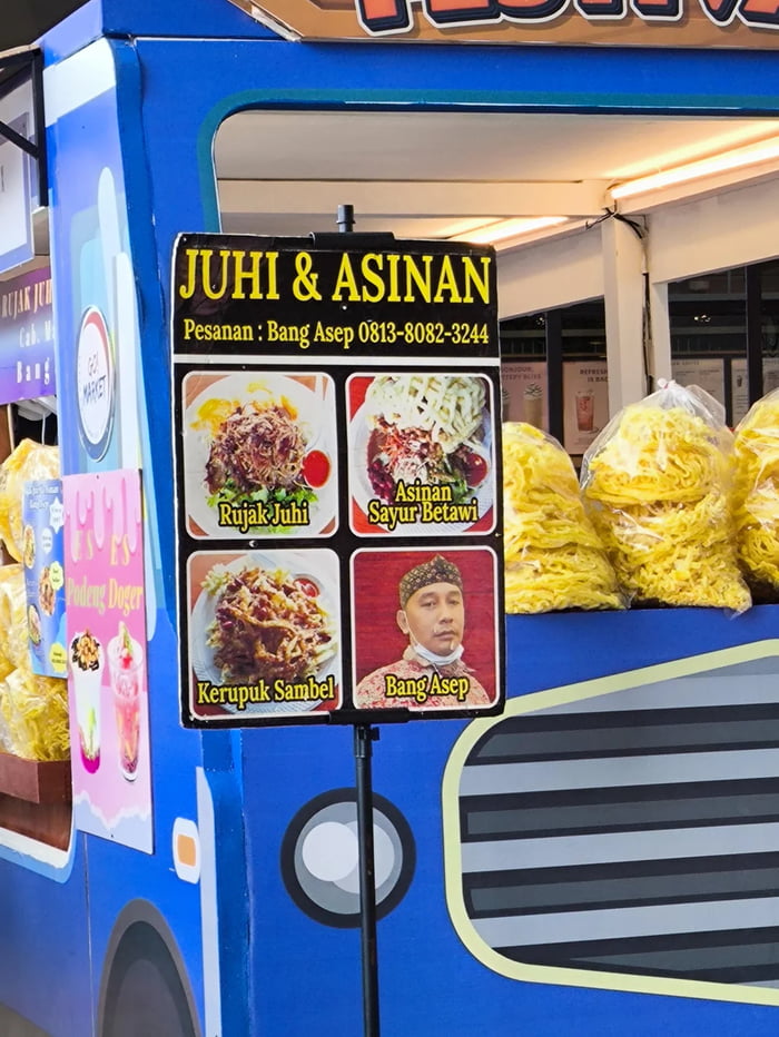 Menu spesial hari ini: Bang Asep - 9GAG