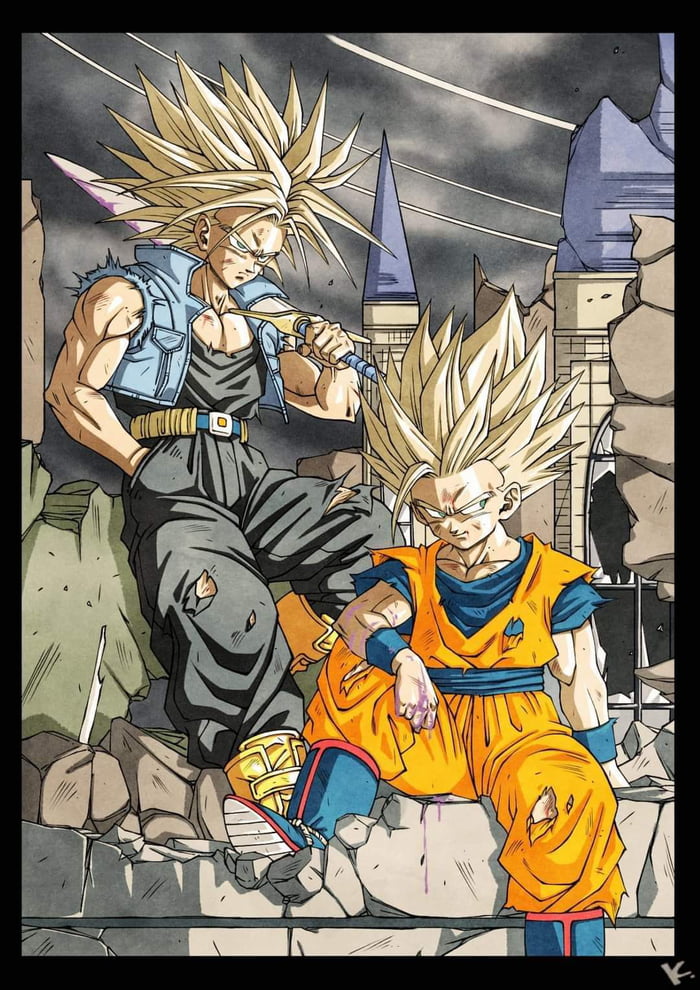 Future Trunks & Son Gohan - 9GAG