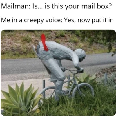 My mailbox is wide open - 9GAG