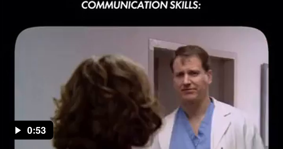 This doctor needs a lesson in bedside manner. - 9GAG