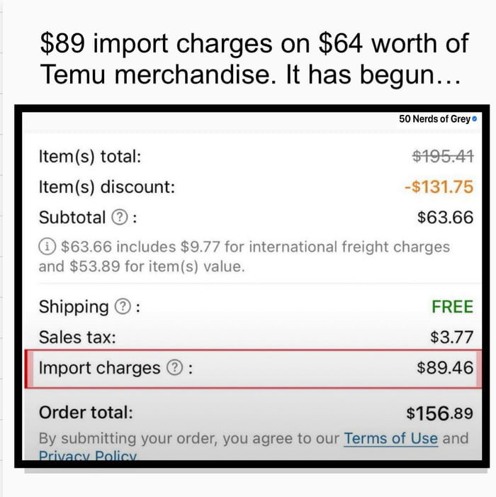 Guess shipping wasn't *that* free after all. - 9GAG
