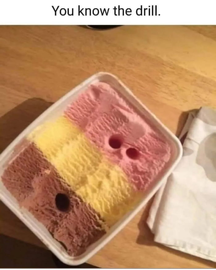 When you take 'just a scoop' to a whole new level - 9GAG