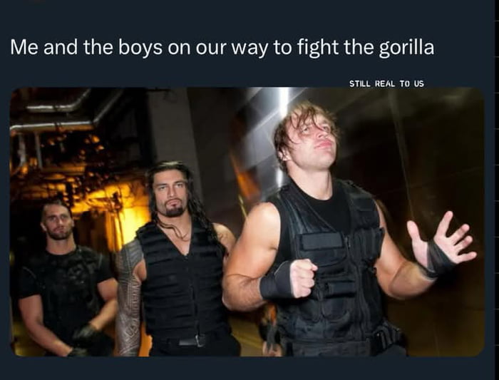 Who Would Win Between a One Buff Ape? VS a Hundred Muscular Beefy Boys ...