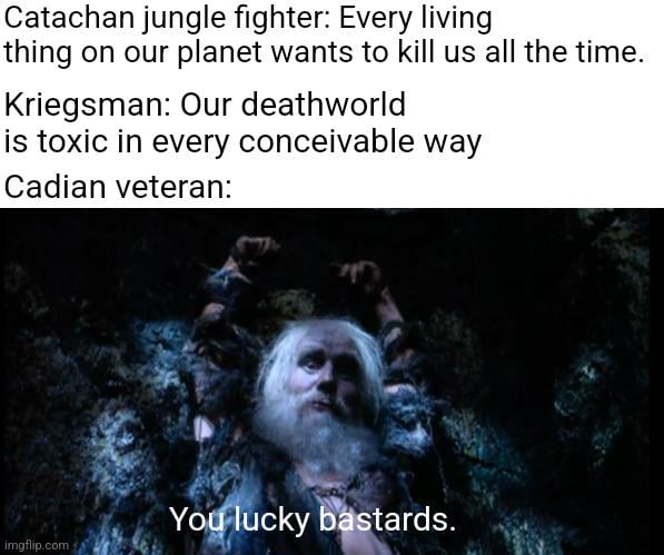 Constant Imperial Guard copium - 9GAG