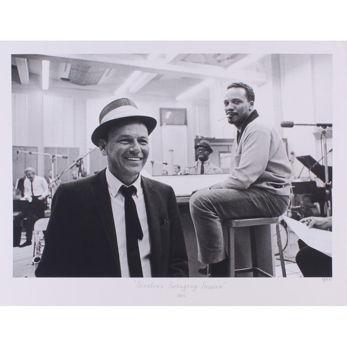 Quincy Jones & Frank Sinatra, 1964 - 9GAG