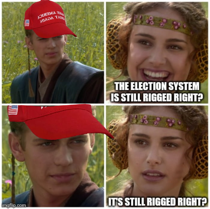 Rigged for thee, not for me - 9GAG