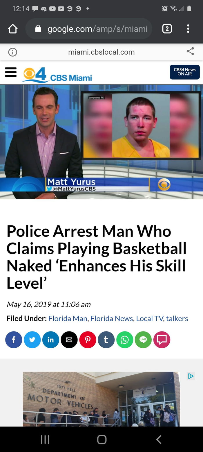 My birthday Florida man. - 9GAG