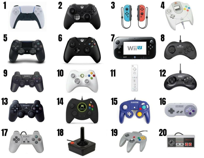 Which controller is your favourite one? - 9GAG
