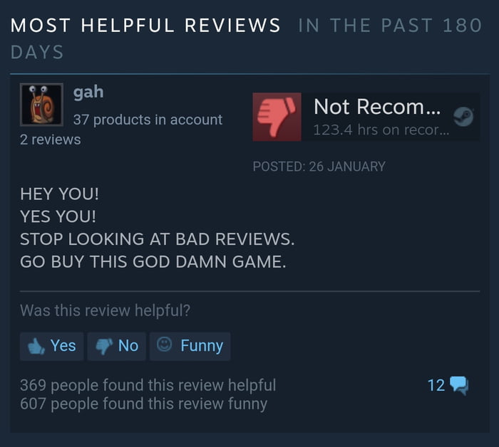 The Witcher 3's top helpful negative review. - 9GAG