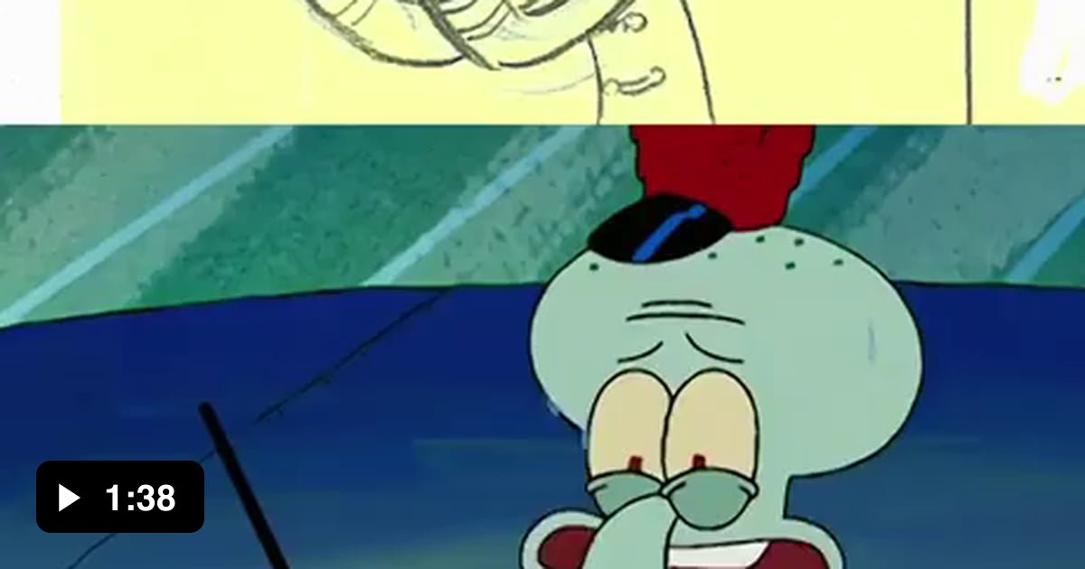 Squidward's Sweet Victory - Storyboard and final animation - Sponge Bob ...