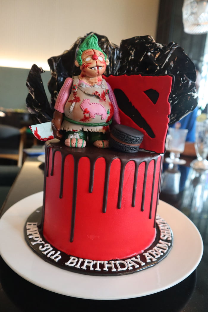DOTA 2 cake for my husband! - 9GAG