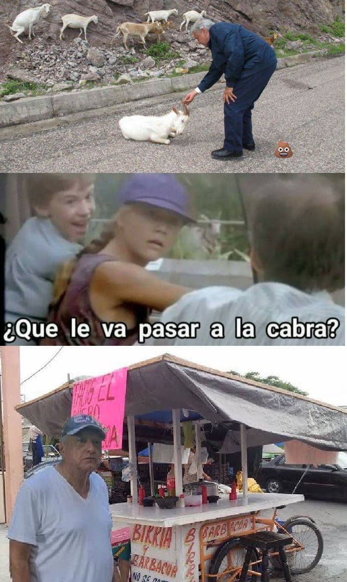 ¿Que le pasará a la cabra ? v.2.0 - 9GAG
