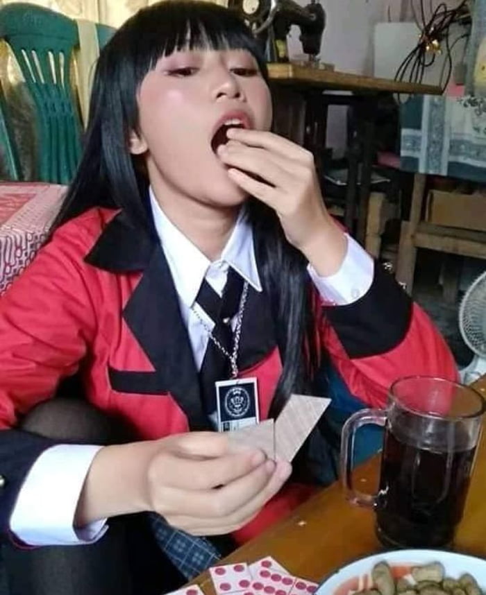 Yumeko versi kearifan lokal... - 9GAG
