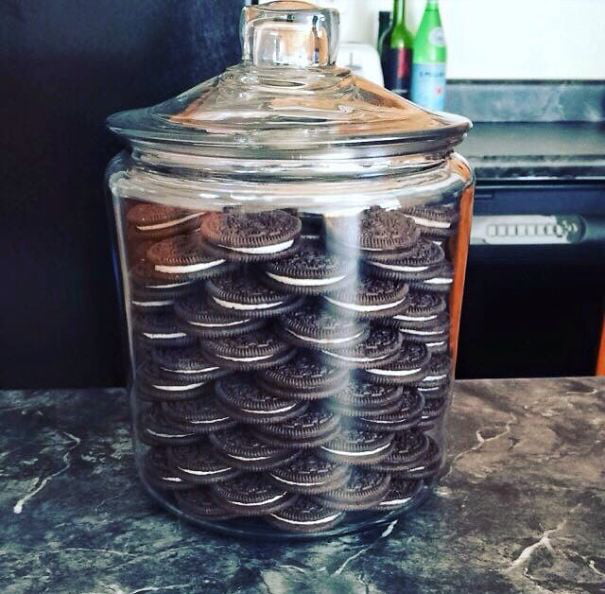 This cookie jar, perfect fit - 9GAG