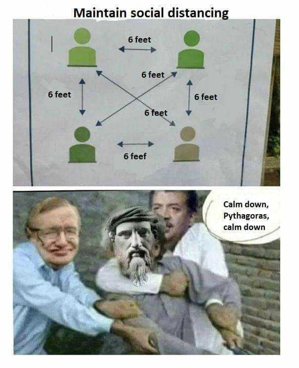 Calm down Pythagoras! - 9GAG