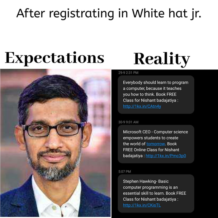 Truee Bc mere to roz ke 5 message aa jate h - 9GAG