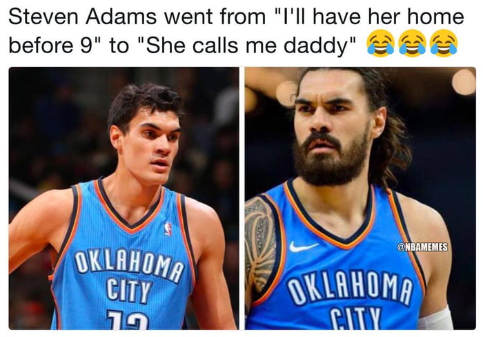 Steven Adams transformation - 9GAG