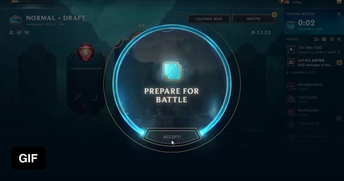 New League Of Legend champion select animation. - 9GAG