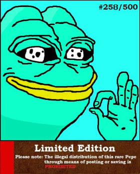 Rarest Pepe like for good luck - 9GAG