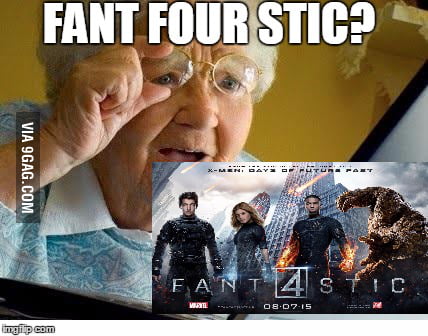 Fant four stic? - 9GAG