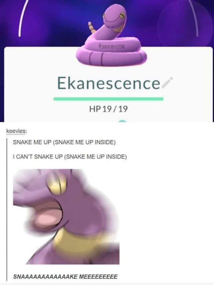 Did you know Ekans is Snake in backward. - 9GAG
