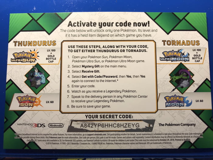 I have extra Pokémon codes I want to share. 3 of 4 - 9GAG