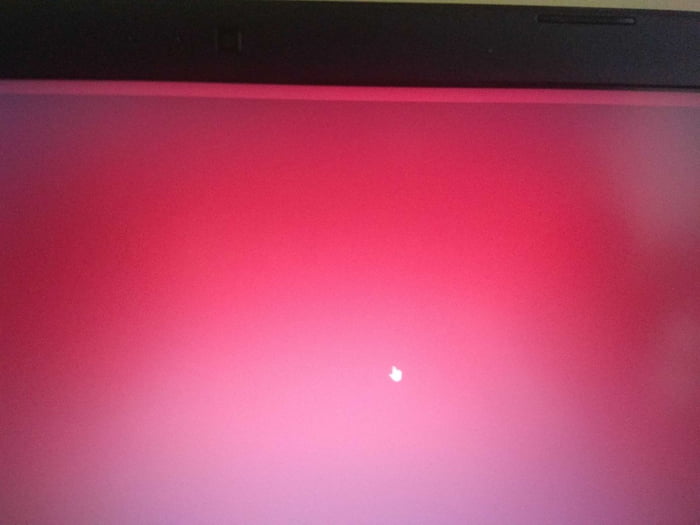 Suddenly my laptop screen got weird black stripe after i got whitel ...