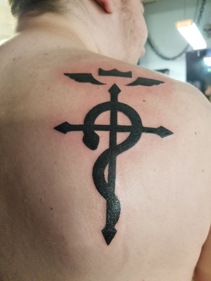 I'm getting the night raid emblem on the other shoulder. - 9GAG